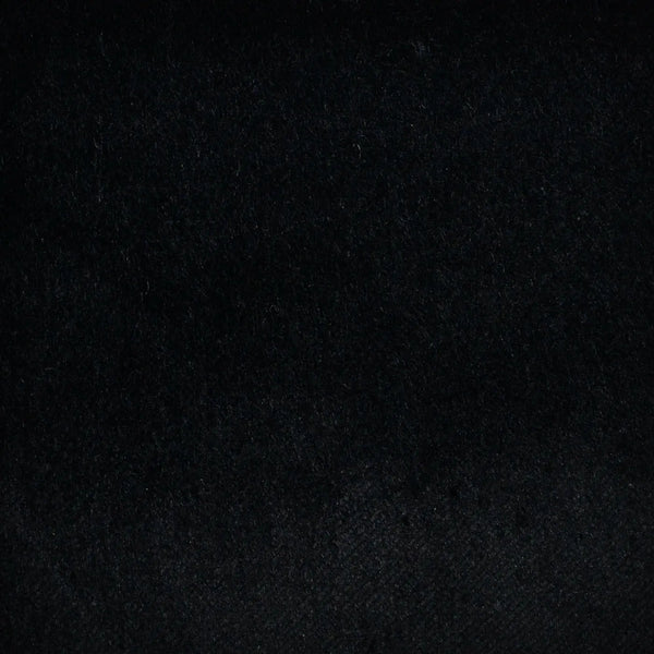 Black Lightweight Cotton Velvet - Yorkshire Fabric