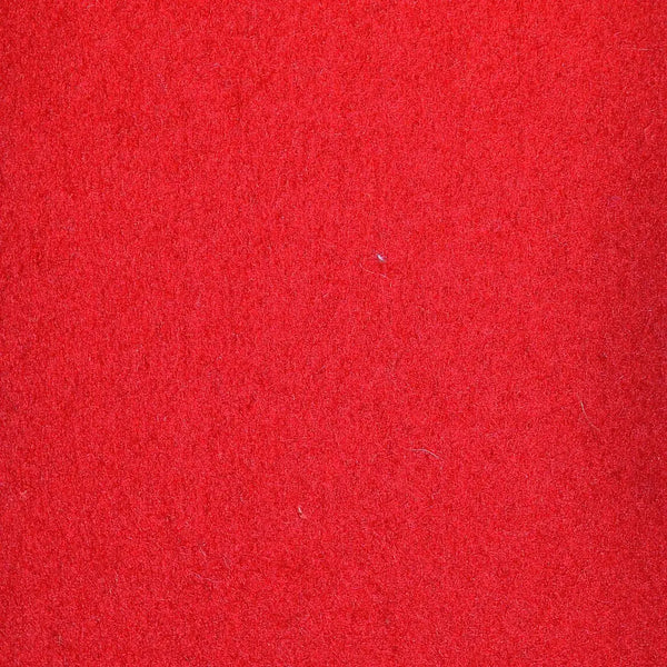 Guard Red Melton Wool Coating - Yorkshire Fabric