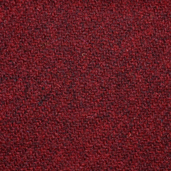 Red Solid All Wool Harris Tweed for Holland & Sherry - Yorkshire ...