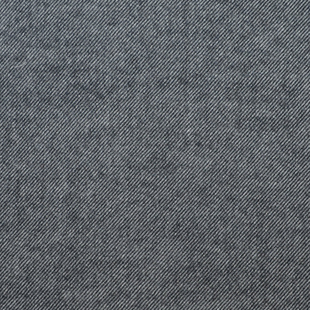 Dark Grey Fine Twill Double Brushed Cotton Luxury Shirting – Yorkshire ...