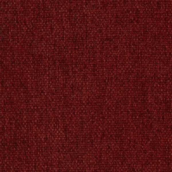 Ruby Red Marl Plain Weave Polyester Upholstery - Yorkshire Fabric
