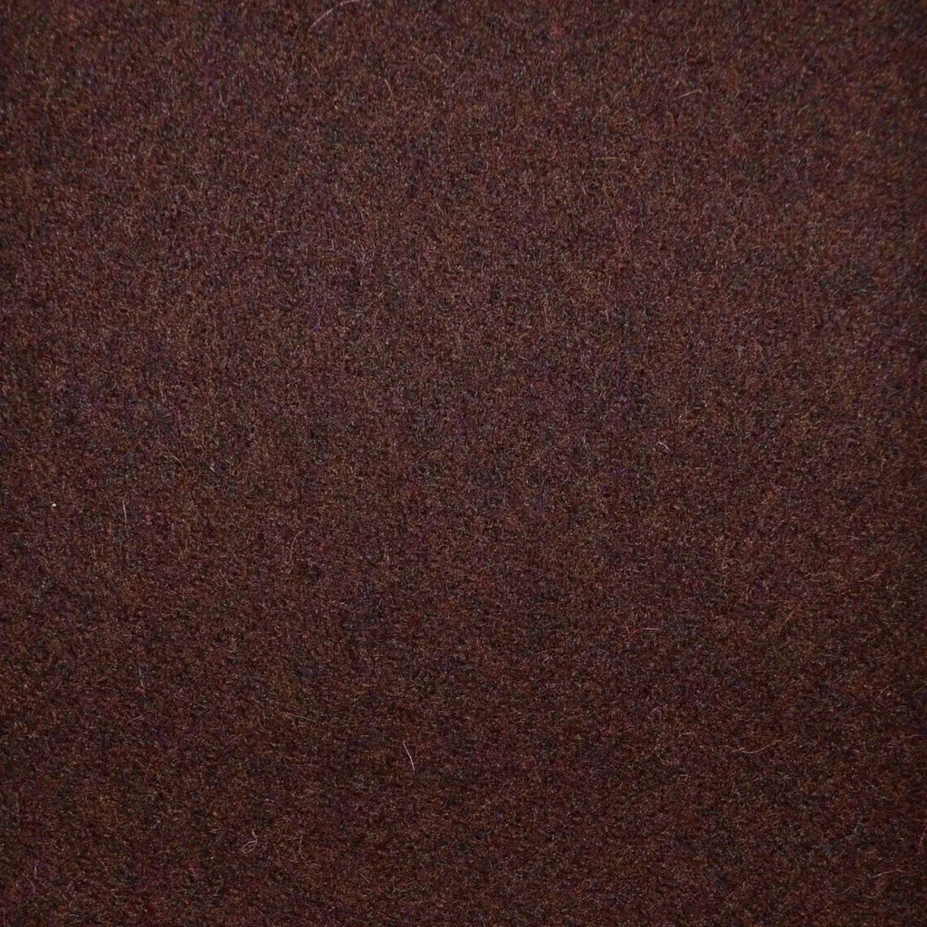 Damson All Wool Tweed Coating - Yorkshire Fabric