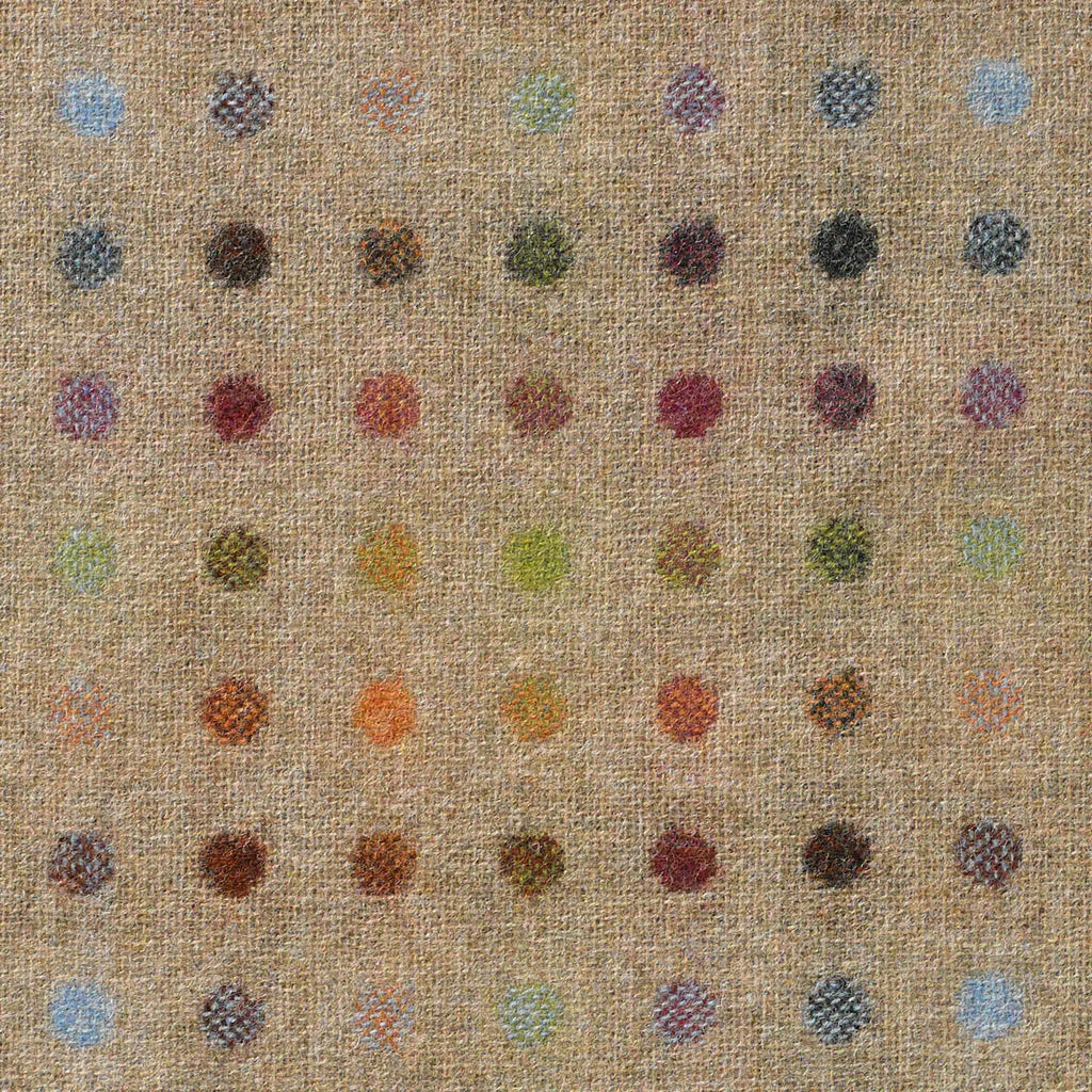 Natural Multi-Colour Spot Coating - Yorkshire Fabric