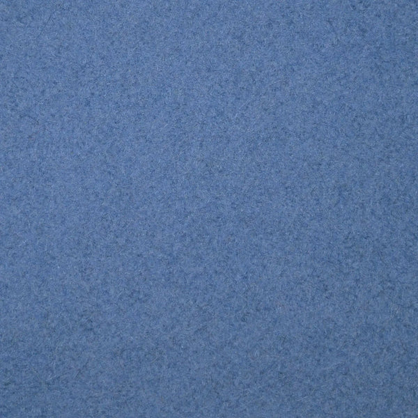 Cornflower Blue Melton Wool Coating - Yorkshire Fabric